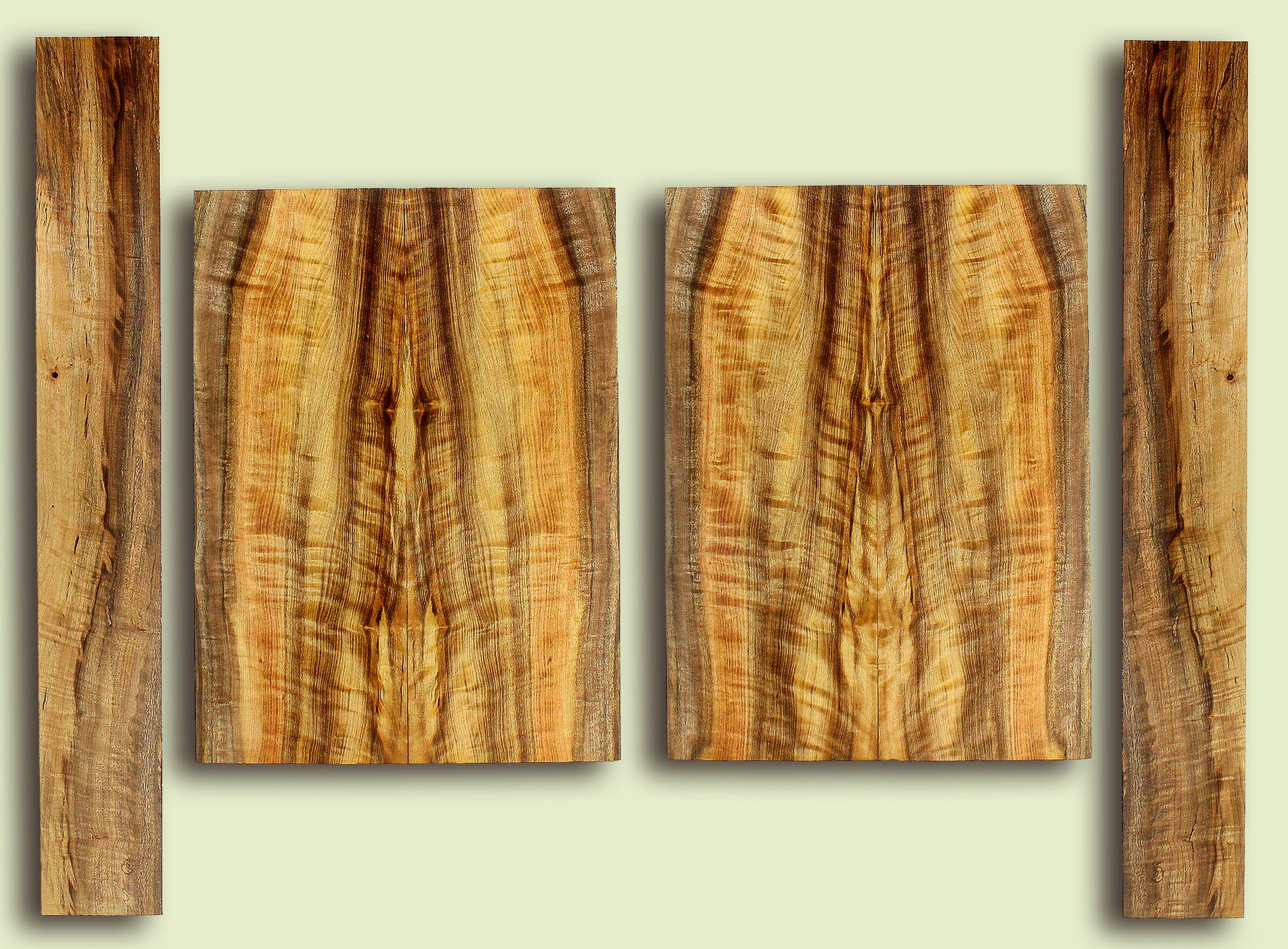 Myrtlewood Acoustic 6 piece Top, Back, and Sides — Oregon Wild Wood